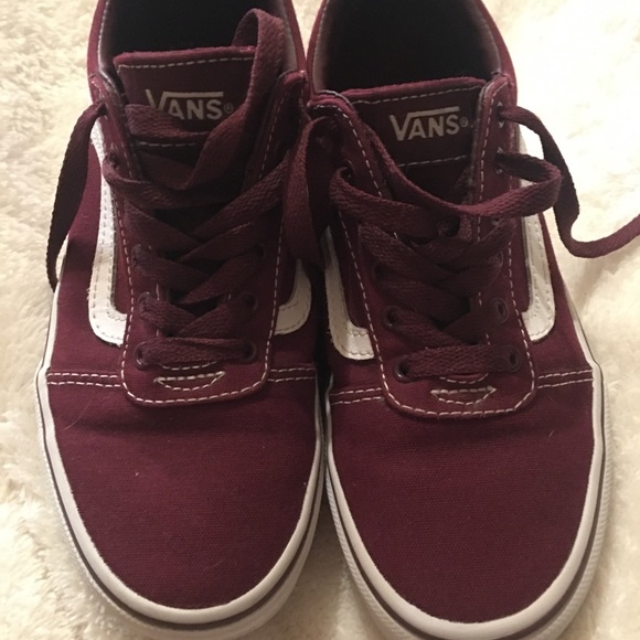 Vans | Shoes | Vanns Old School Maroon | Poshmark